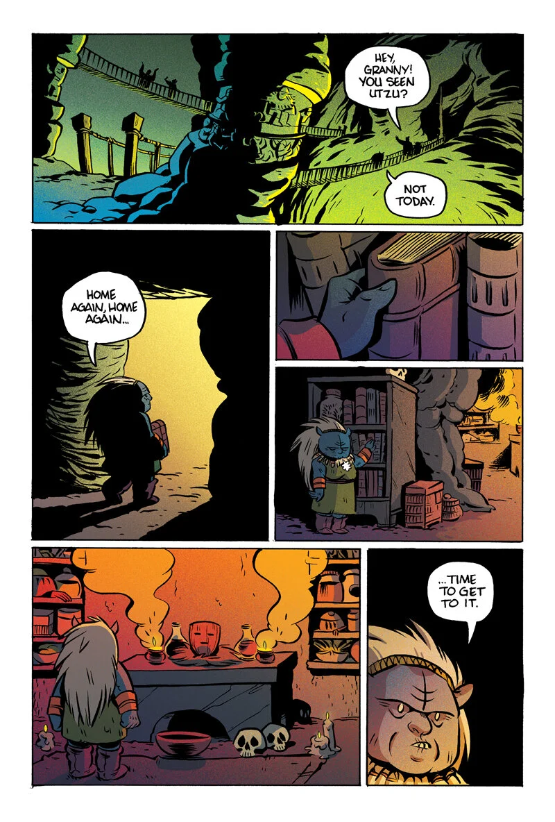 ORCS! the Comic Series — Christine Larsen