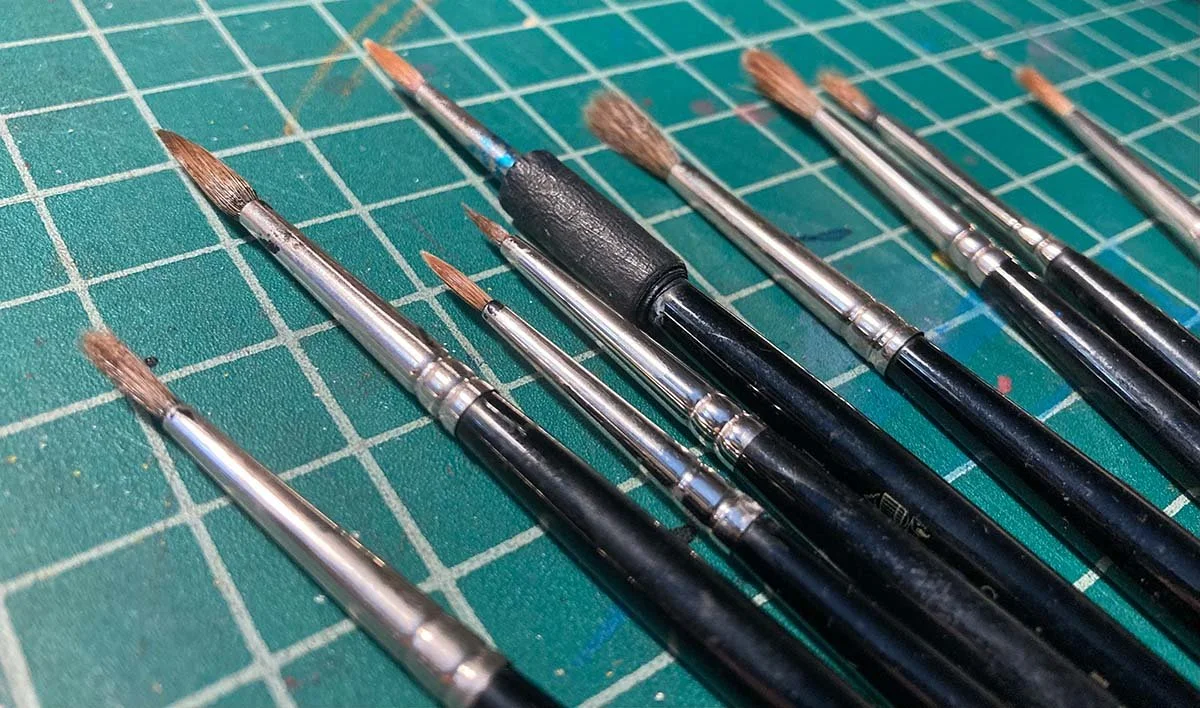 Analog Inking: The Brush — Christine Larsen