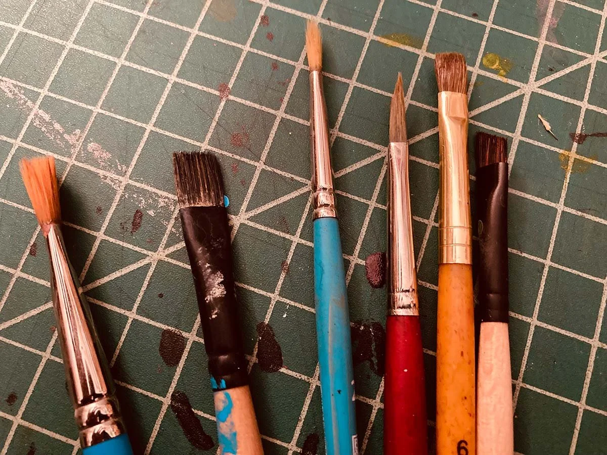 Analog Inking: The Brush — Christine Larsen