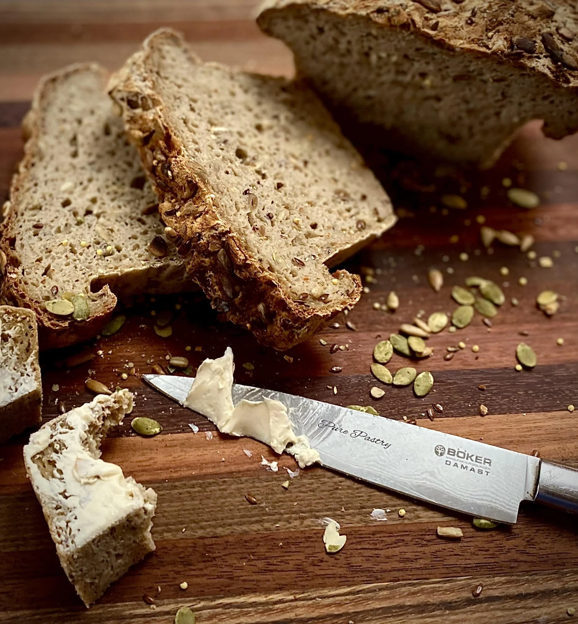 seasonal menu — pure pastry by Kim Gregory