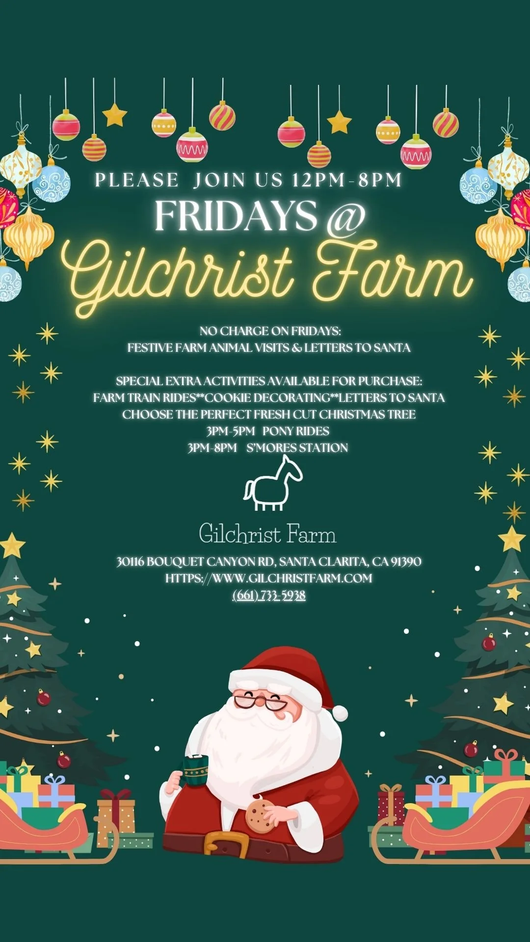 Holidays at the Farm — Gilchrist Farm