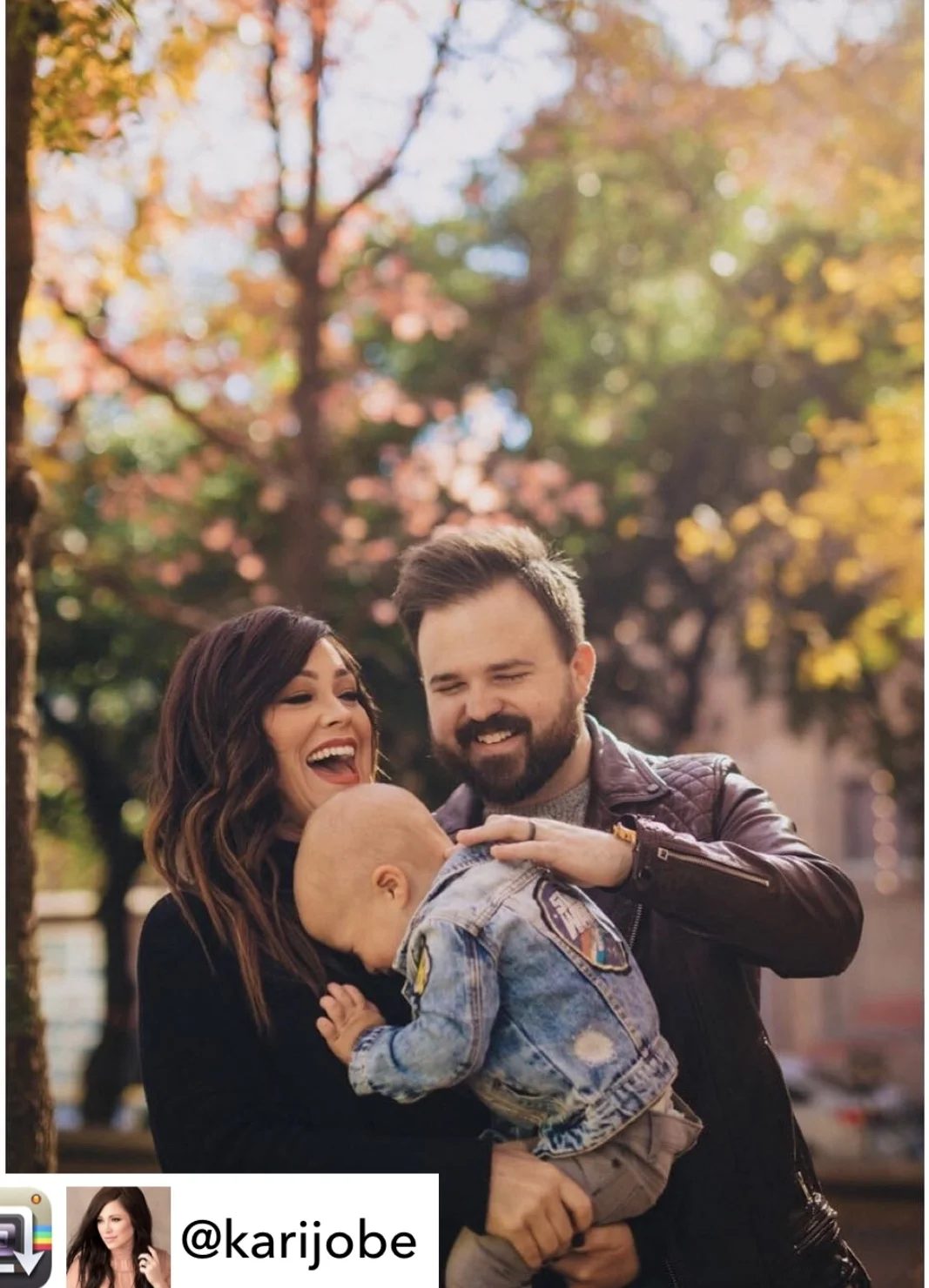 Kari Jobe And Her Family