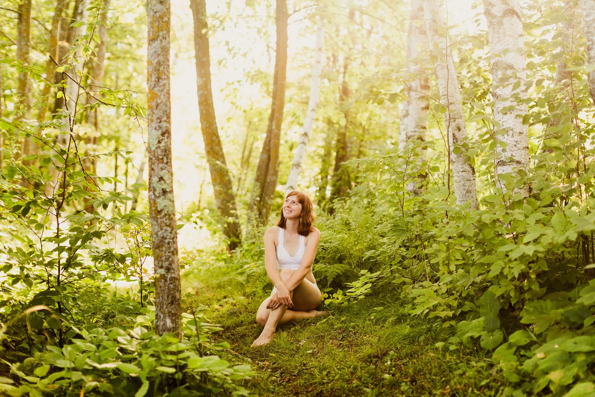 Poppins’ adventurous and serene outdoor boudoir session at sunset ...