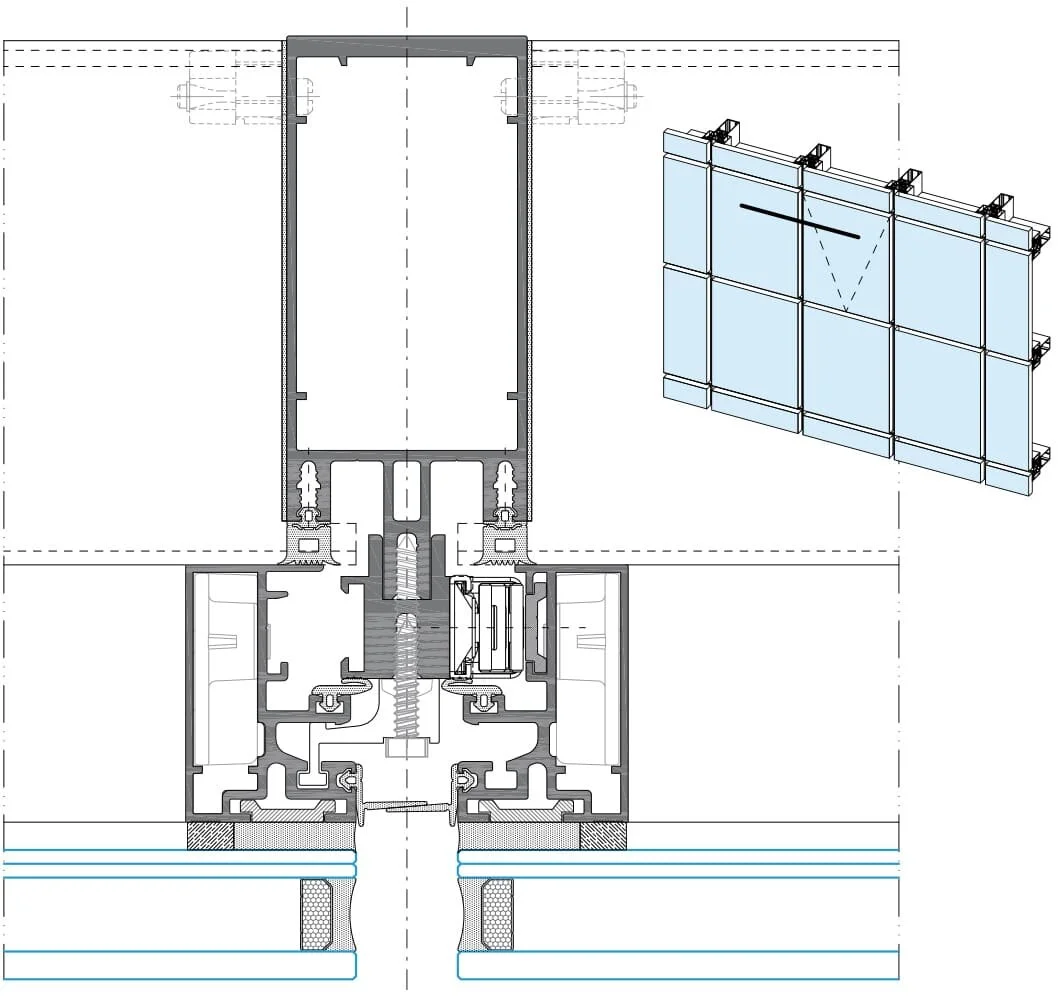 Vetrina ST-52 All-Glass Curtain Wall Facade System — VETRINA WINDOWS