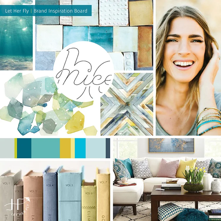A Tale of 2 Inspiration Boards — Let Her Fly | Brand Strategy | Graphic ...