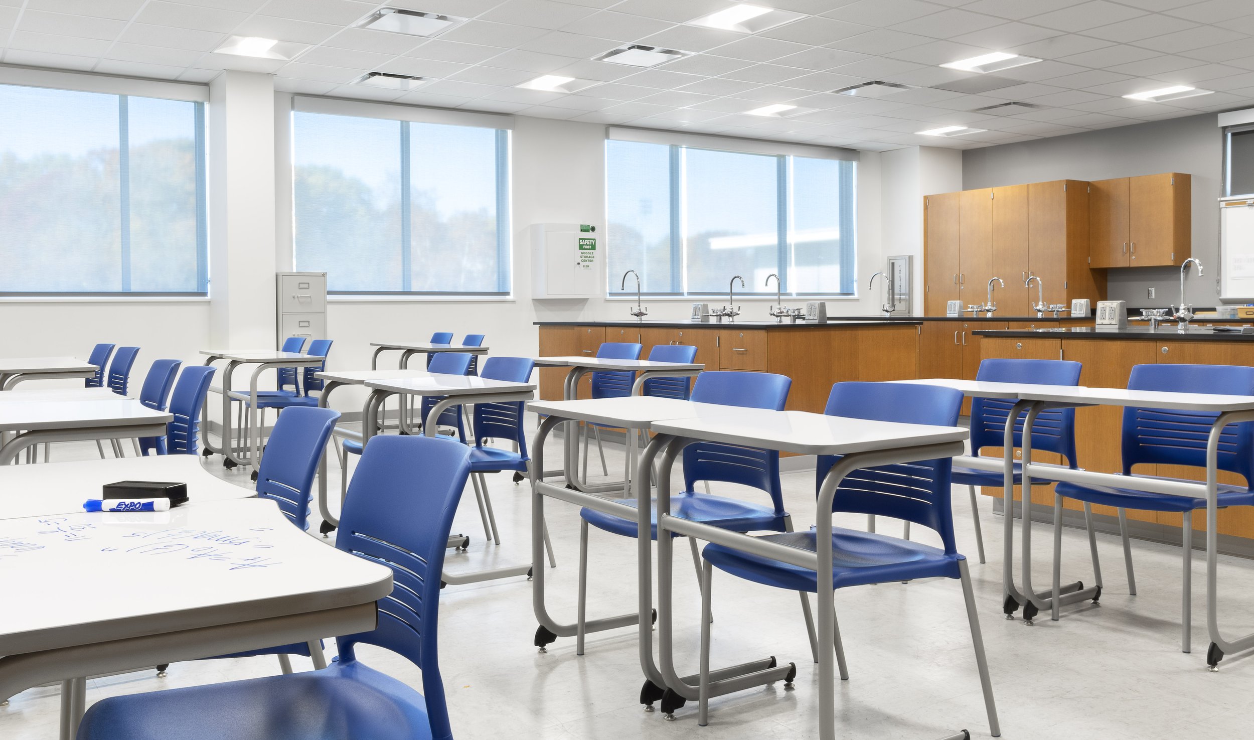 Modern School Interior