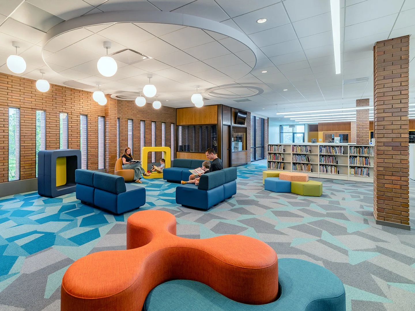 School Library Interior Design