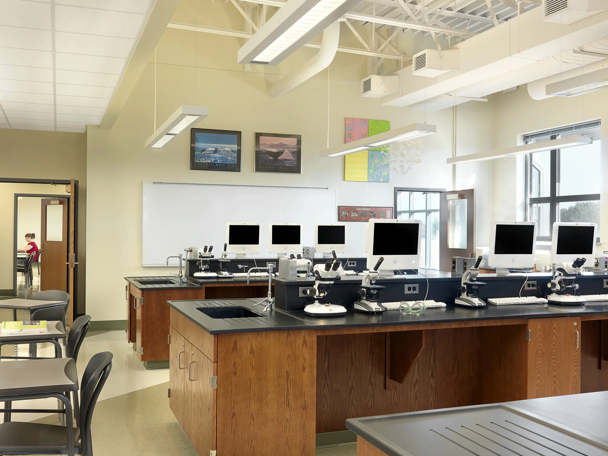 Modern High School Science Lab