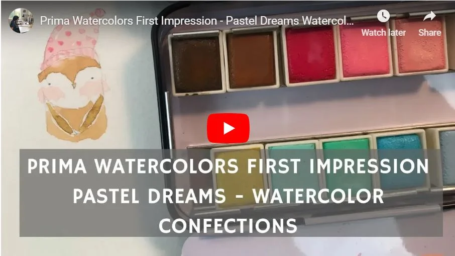 Prima Watercolors First Impression - Pastel Dreams and Shirley Trevena ...