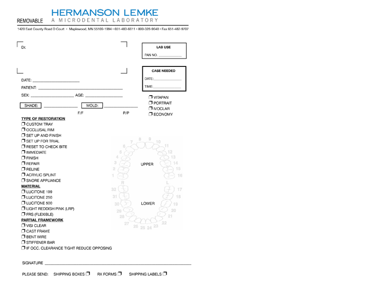 Resources — Hermanson Lemke Dental Lab