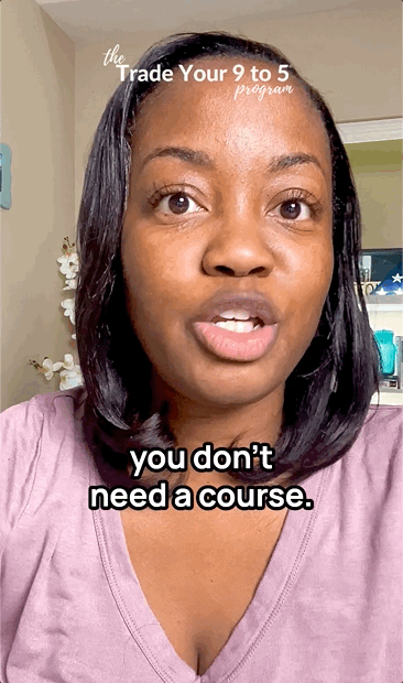 STOP taking courses... — Tela Holcomb