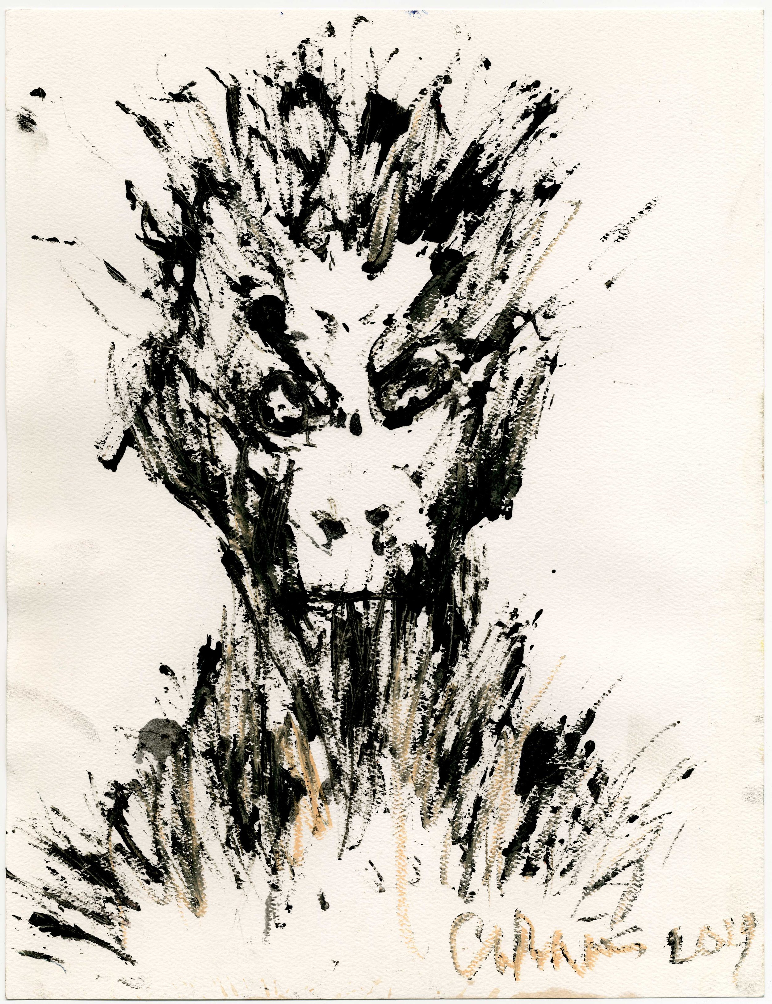 Studio Drawing - The Wanderer — The Clive Barker Archive
