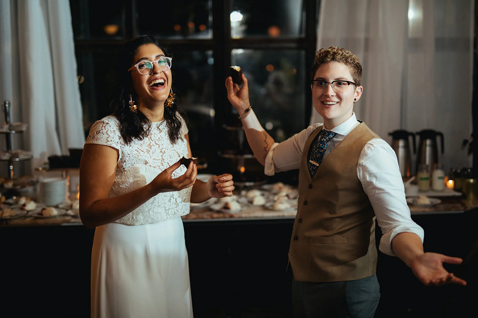 REAL WEDDING: Emma + Jaime's Intentional Wedding for 50 | The Get ...