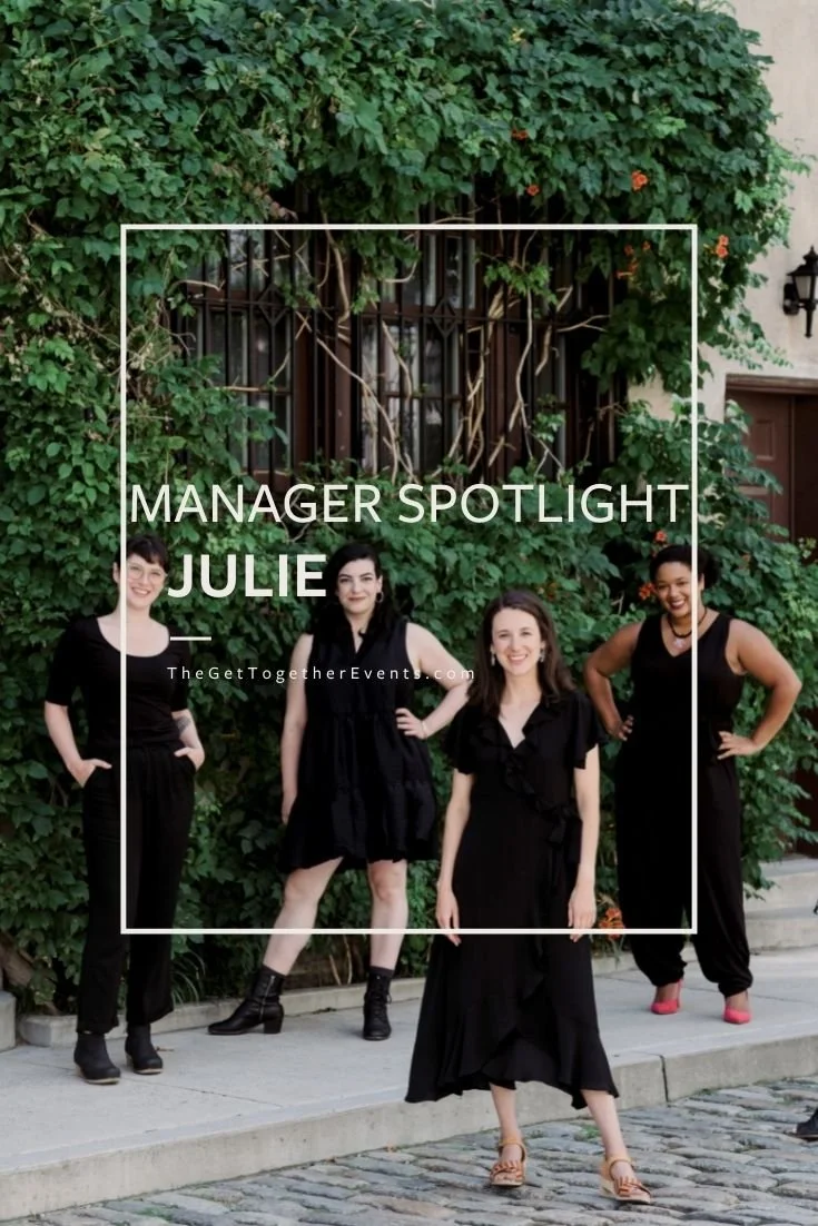 Manager Spotlight: Julie | The Get Together Events Co.