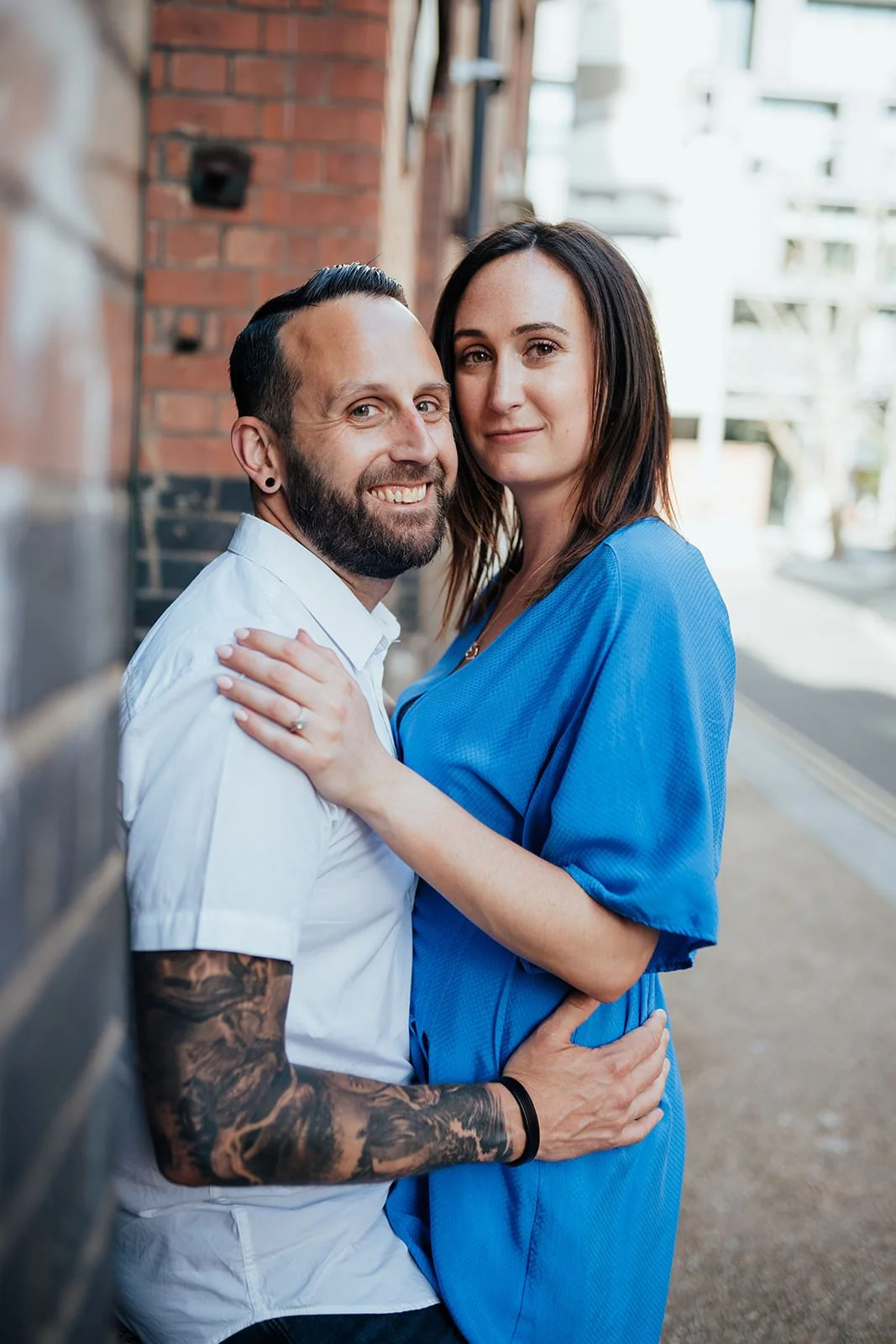 London engagement photography and relaxed couple shoots
