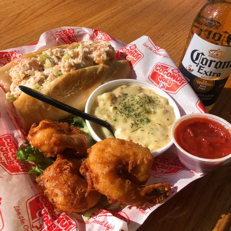 Menu Selection — Coconut Joe's