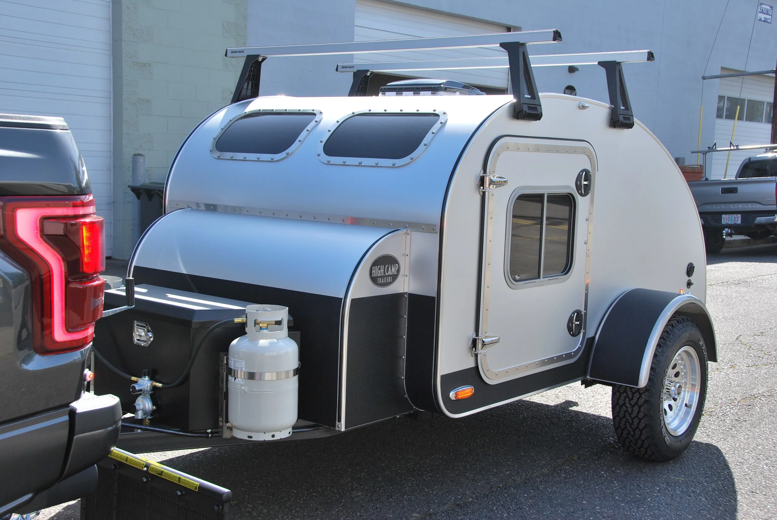 Stargazer Windows — High Camp Trailers compact camping teardrop trailers
