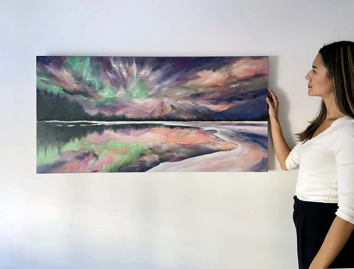 Tiffany Blaise Art Contemporary Landscape Paintings