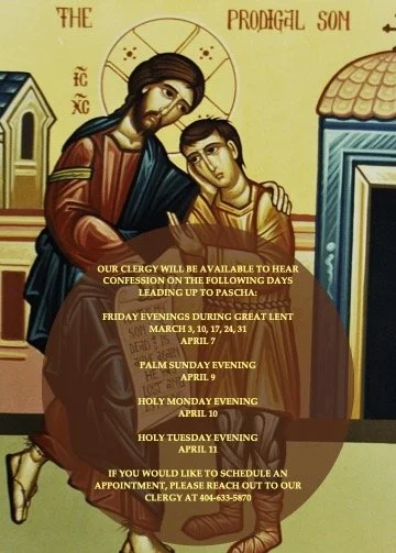 Announcements — Greek Orthodox Cathedral of the Annunciation