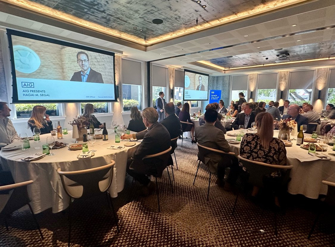 AIG New Zealand event in Auckland — Hagai M. Segal