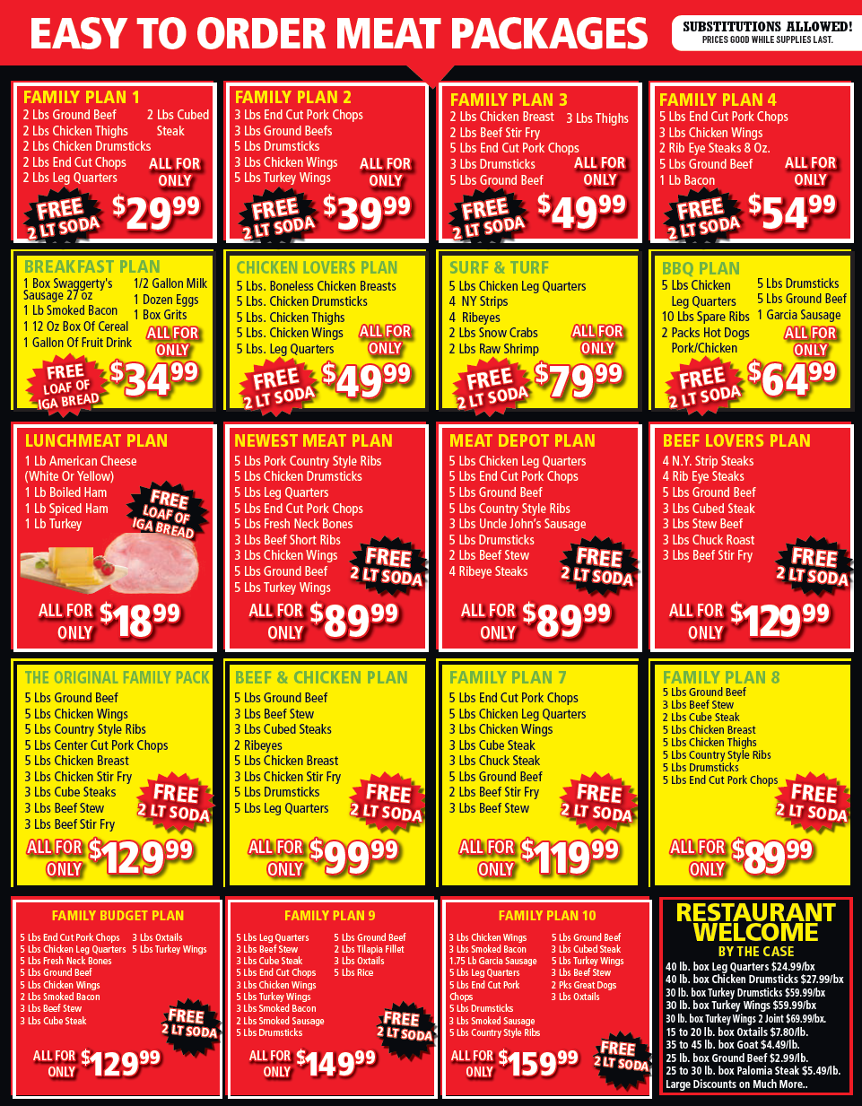 Meat Depot Supermarket