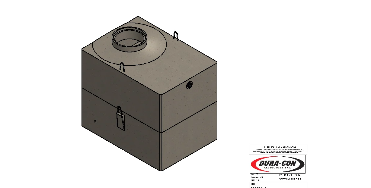 Pumpout Sewage Tanks — DuraCon Industries