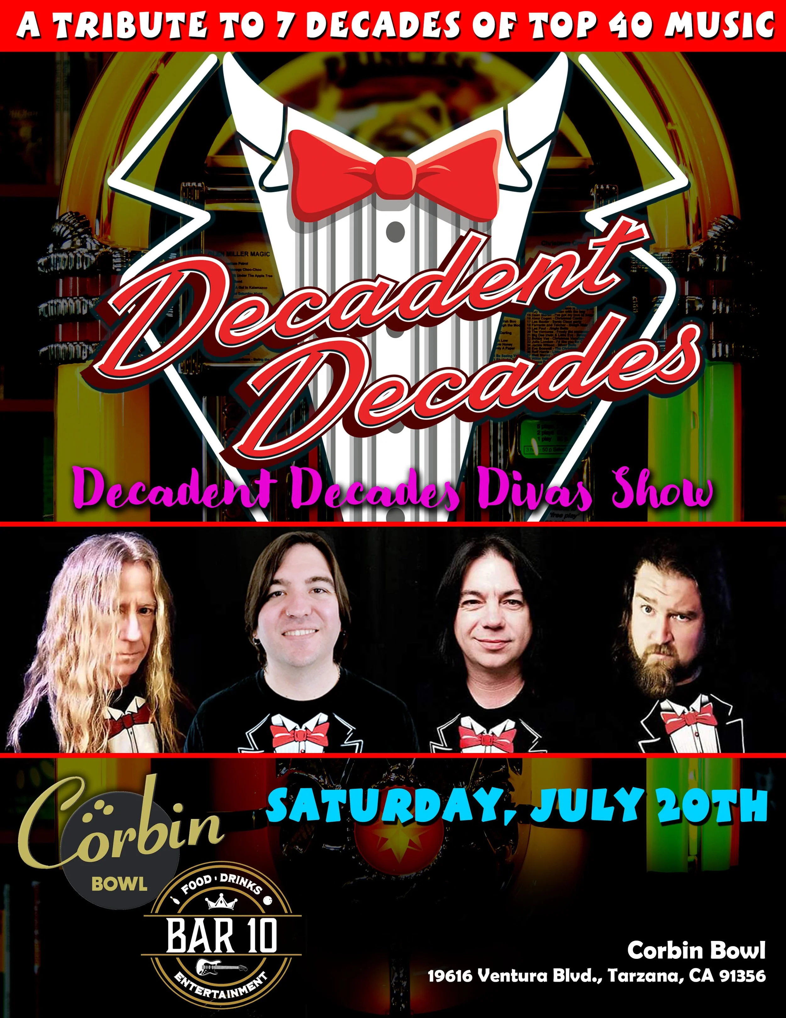 Decadent Decades - Divas Show — Corbin Bowl