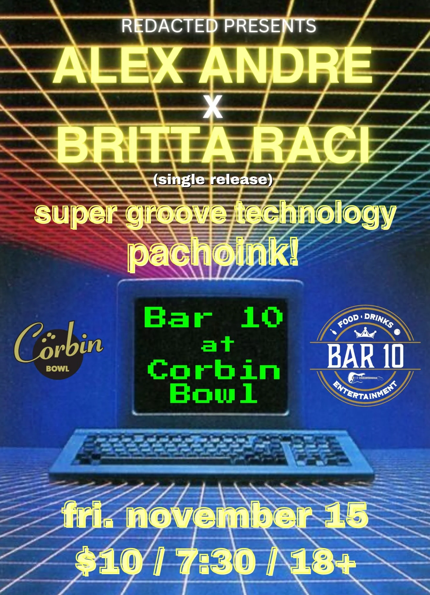 Redacted Presents Alex Andre x Britta Raci Single Release — Corbin Bowl