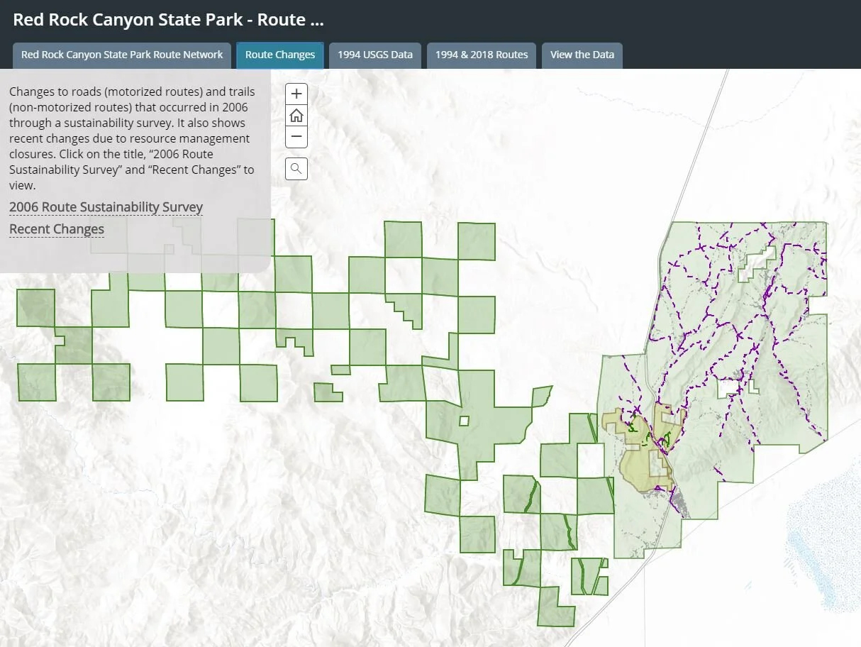 Red Rock State Park Map