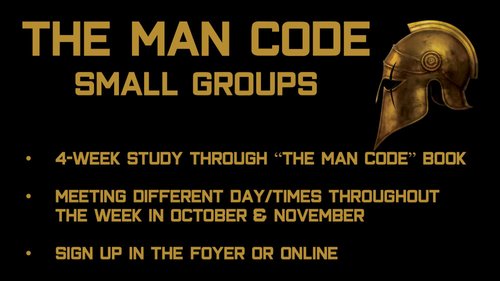 "The Man Code" Fall Small Groups — Revive Church Twin Cities