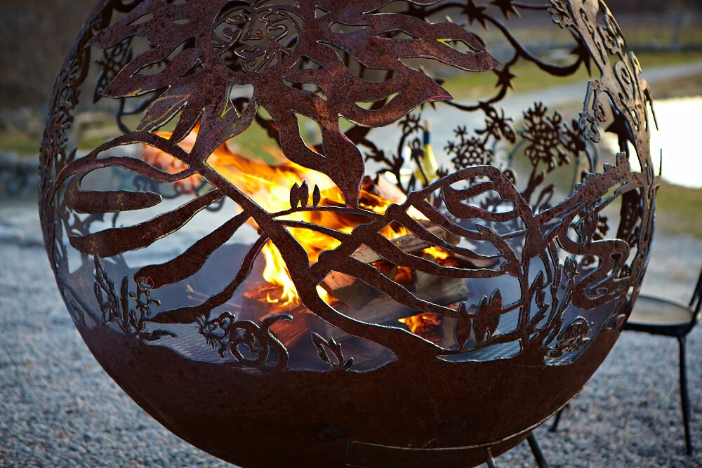 Fireballs | Custom Firepits in CT | Fire Scuplture - Studio Vlock ...