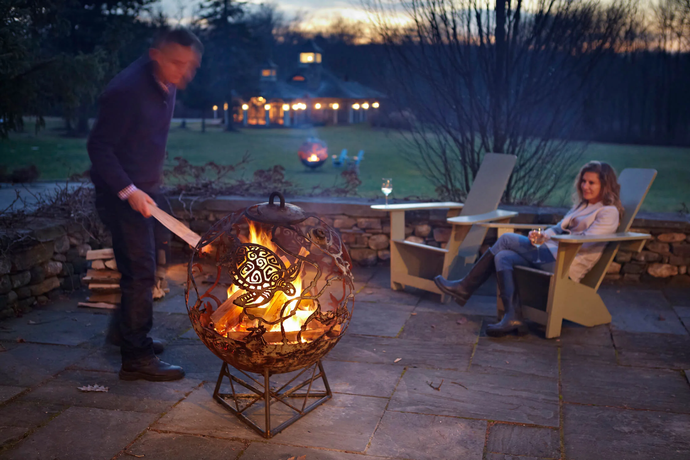 Fireballs | Custom Firepits in CT | Fire Scuplture - Studio Vlock ...