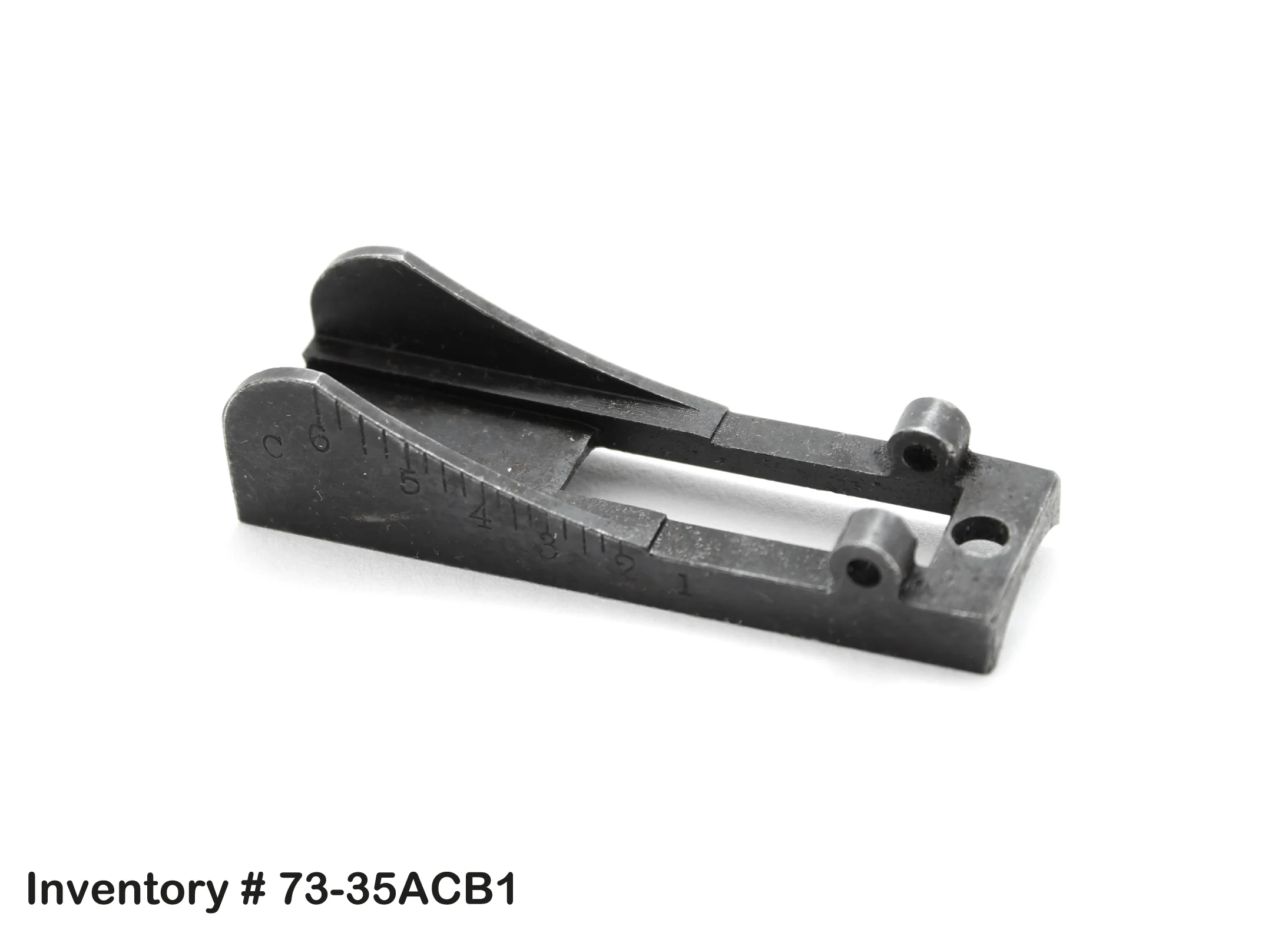 1877 Carbine Rear Sight, Second Form (Smooth Base) — Granpa's Gun Parts