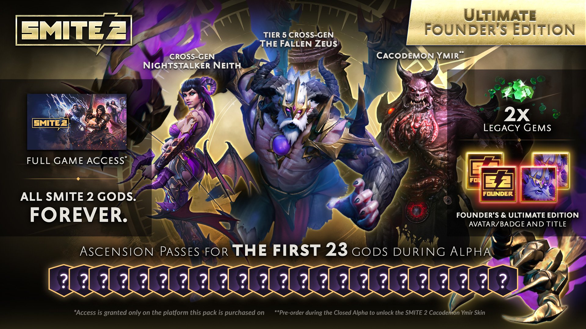 Smite 2’s Founder’s Editions Gives You Early Access to the Game — Too ...