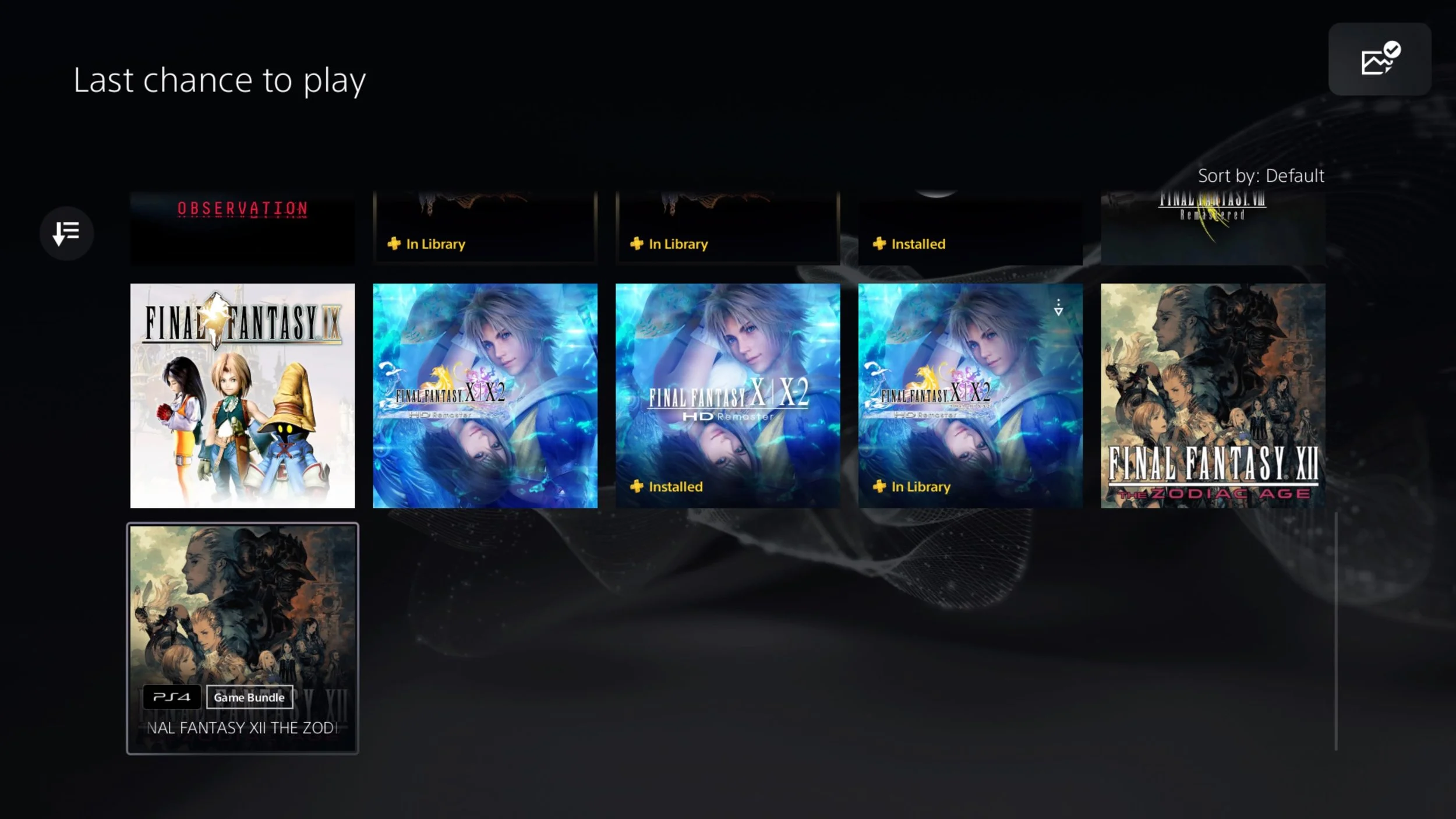 Final Fantasy Games Among 25 Titles Exiting PlayStation Plus Extra and ...