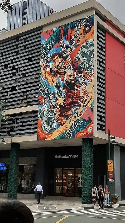 God of War Ragnarok Mural Displayed in BGC, Philippines To Celebrate ...