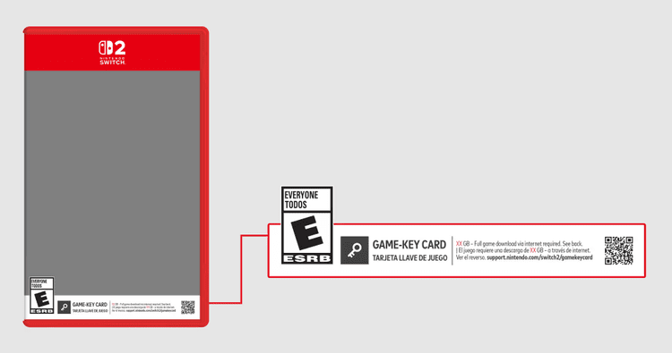 Nintendo Switch 2 Game Key Cards – Here's What You Need to Know — Too ...