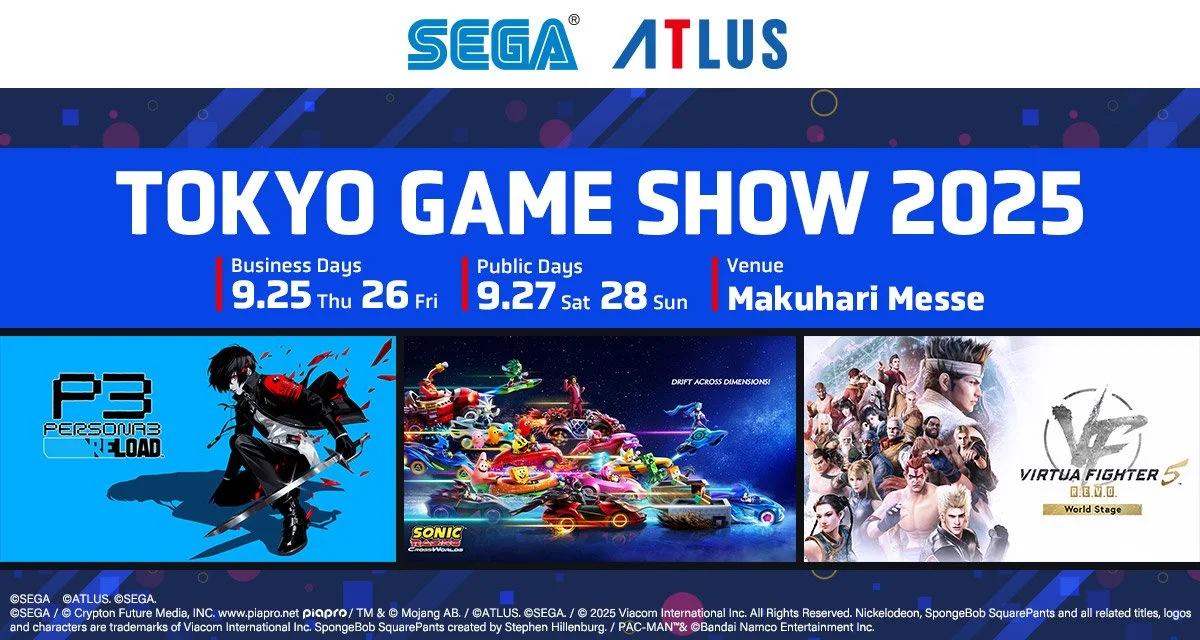 Tokyo Game Show 2025: Sega Teases 4 Mystery Titles — Too Much Gaming ...