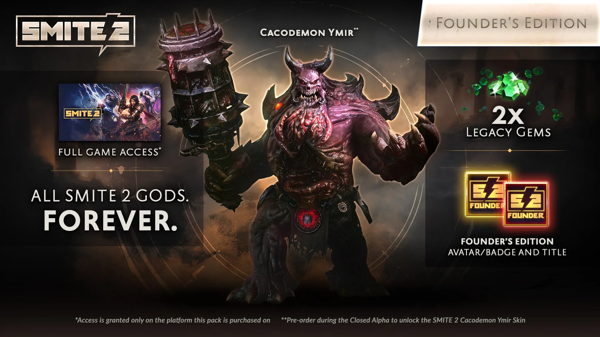 Smite 2’s Founder’s Editions Gives You Early Access to the Game — Too ...