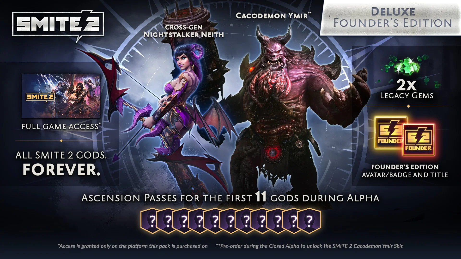 Smite 2’s Founder’s Editions Gives You Early Access to the Game — Too ...