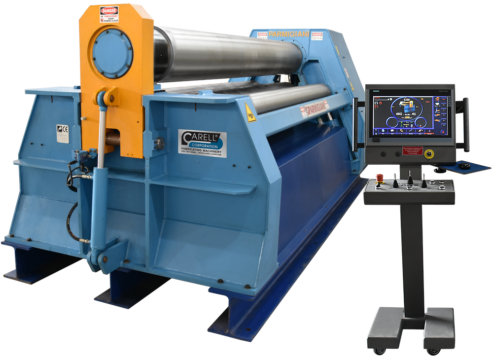4 Roll and 3 Roll Plate Rolls — Metal Fabrication Machinery BluTec