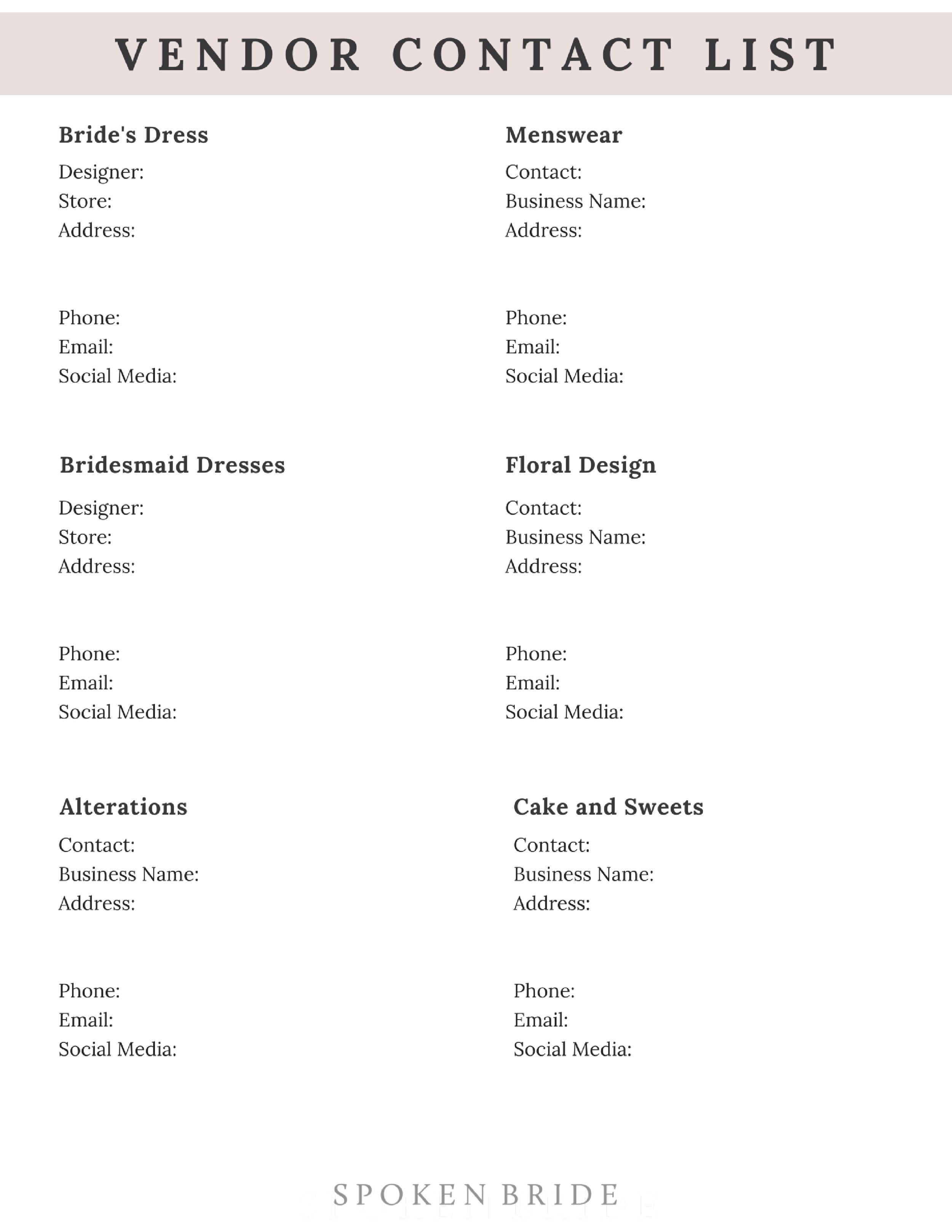 I Dos and Don'ts: Wedding Education for the Modern Bride + Groom ...