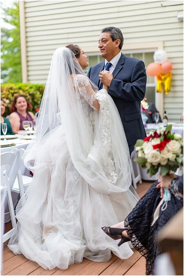 Melissa + Santiago | Intimate Maryland Pandemic Wedding — SPOKEN BRIDE