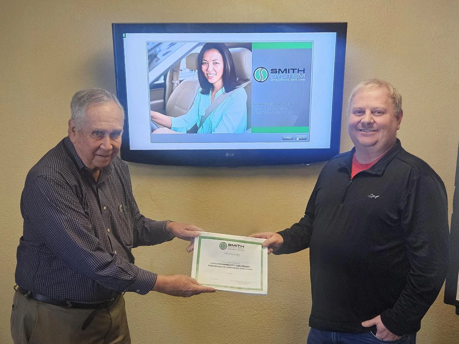 Jason Evans Completes Smith System "Defensive Driver Train the Trainer ...