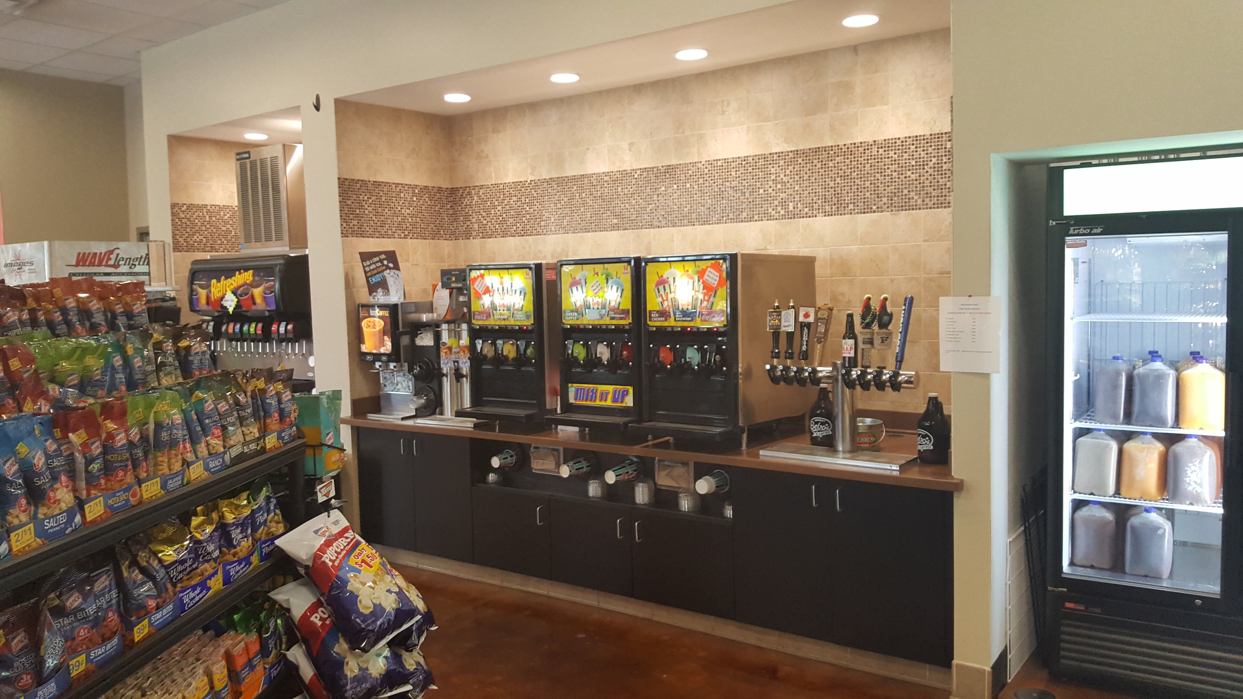 Gas Station Counter Design