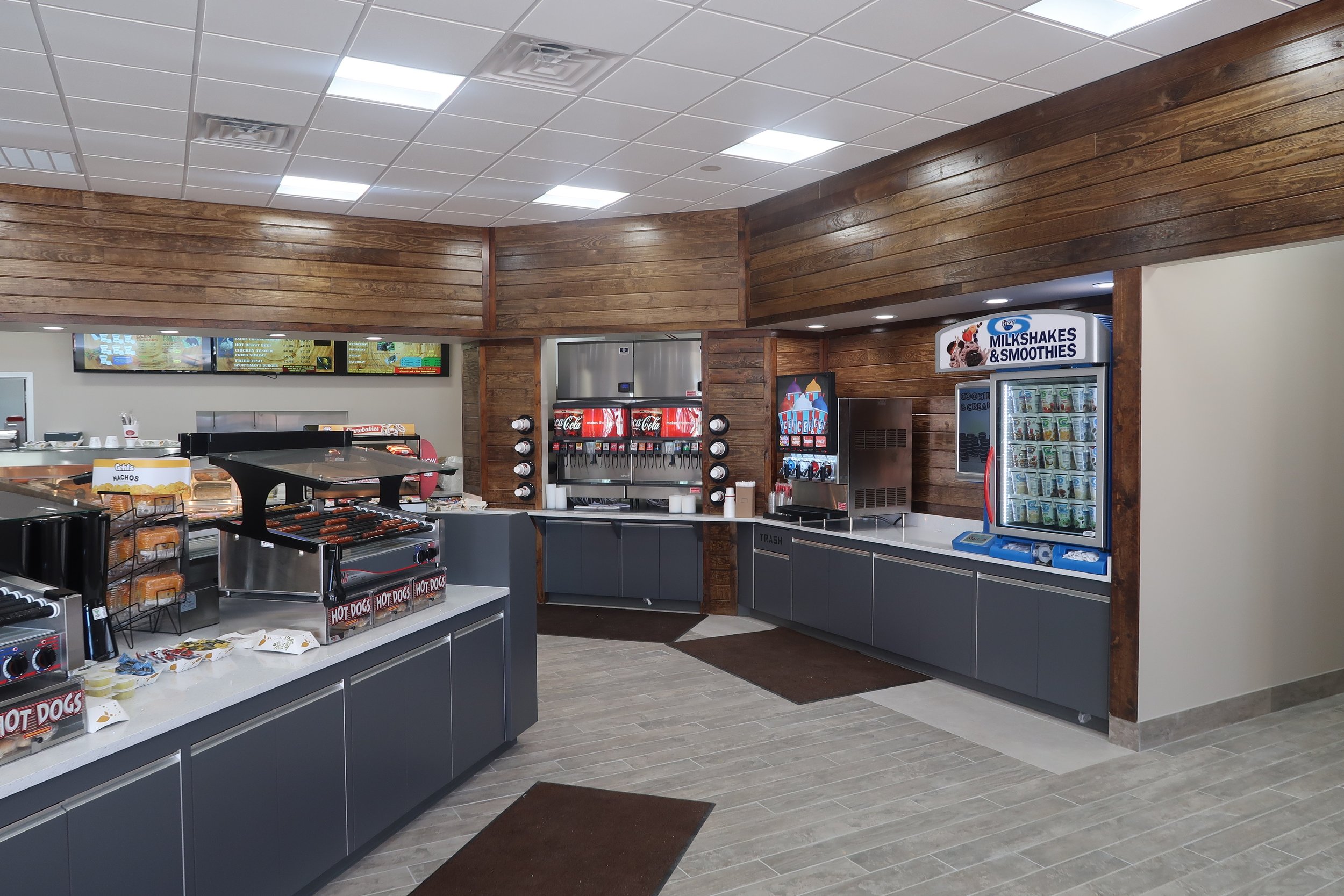 Gas Station Counter Design