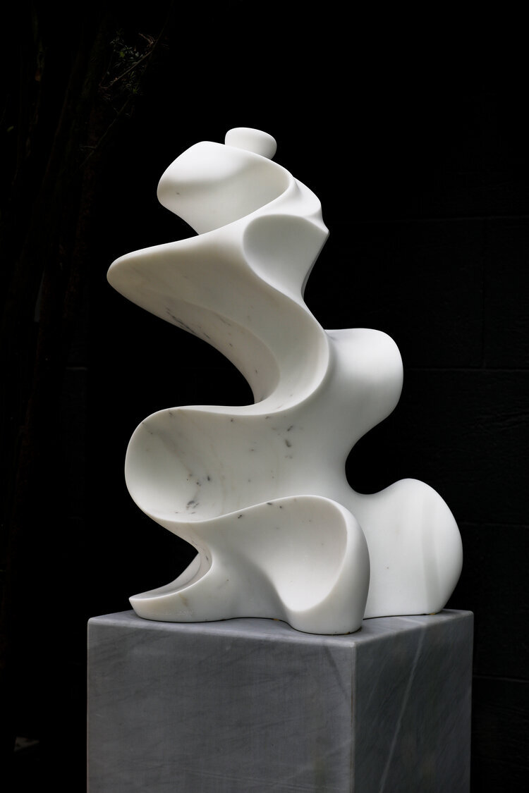 Abstract Plaster Sculptures