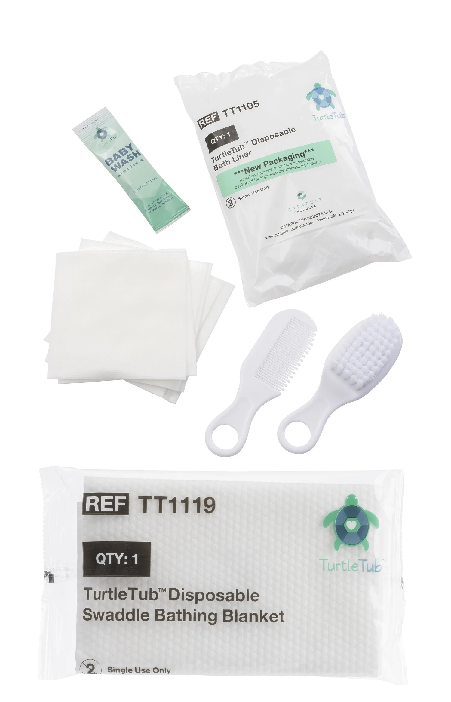 Infant Disposable Bath Liners | TurtleTub Disposable Liners