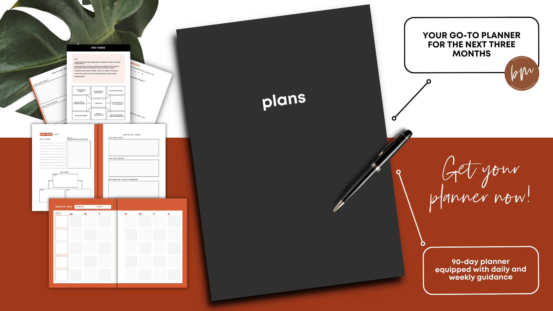 Planner Sales Page | Brand Coach | Branding Coach | Strategist ...