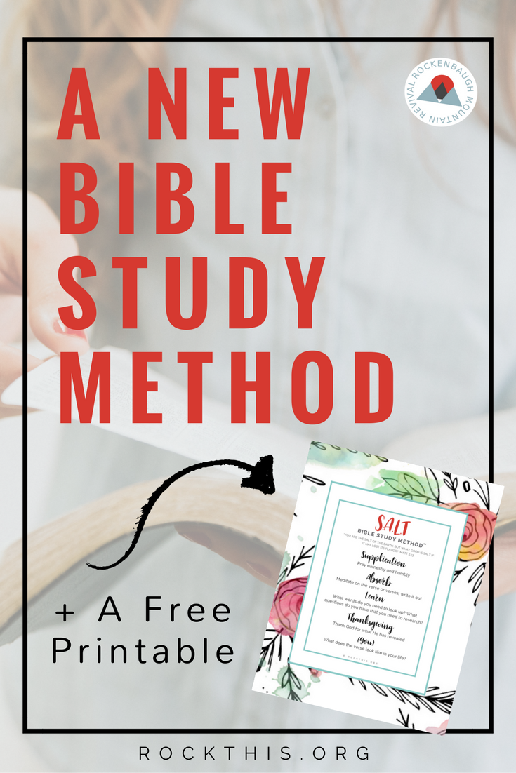 A Brand New Bible Study Method + a Free Printable — t.His | Rock This ...